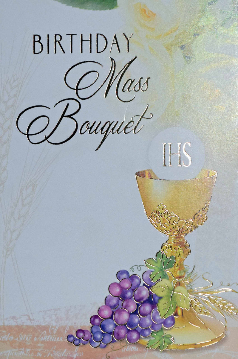 Birthday Mass Bouquet – Whitefriar Street Church