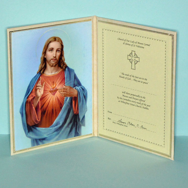 Perpetual Mass Enrolment Card Online RIP Sacred Heart (Regular ...